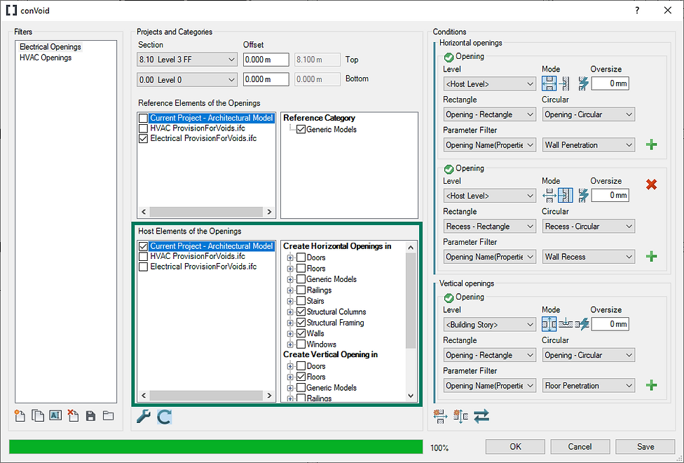 Adopt Openings - Provision for Voids | ConVoid Revit